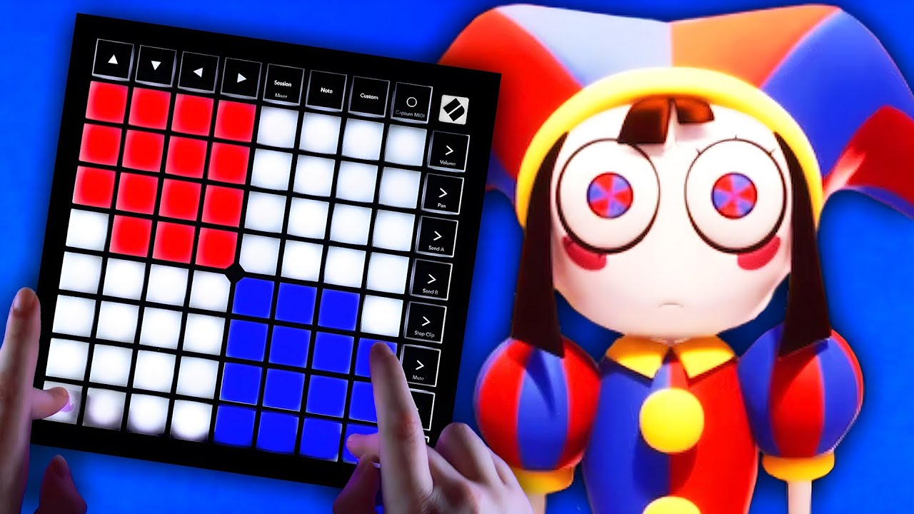 THE AMAZING DIGITAL CIRCUS Theme Song // Launchpad Cover / Remix