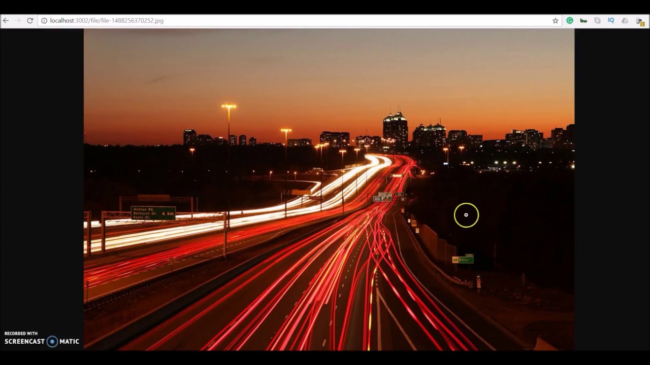 File Upload with GridFS and Nodejs - MongoDB