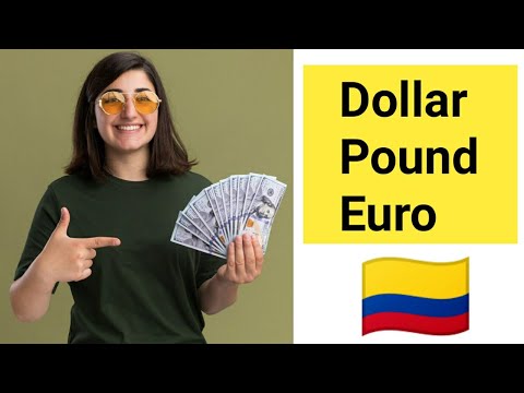 Dollar | Pound | Euro rate in Colombia | Colombian Peso Exchange Rate in US Dollar