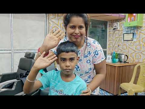 School Boy's PERFECT Simple Haircut for School Days 🆒 School Boy Simple Haircut At Parlour 💥