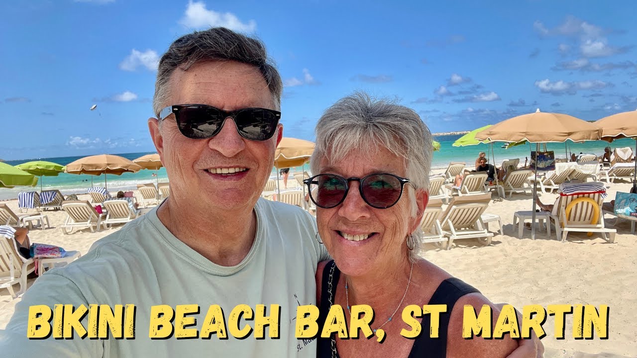 We've arrived in Orient Village St Martin - Lunch at Bikini Beach Bar Ep.10