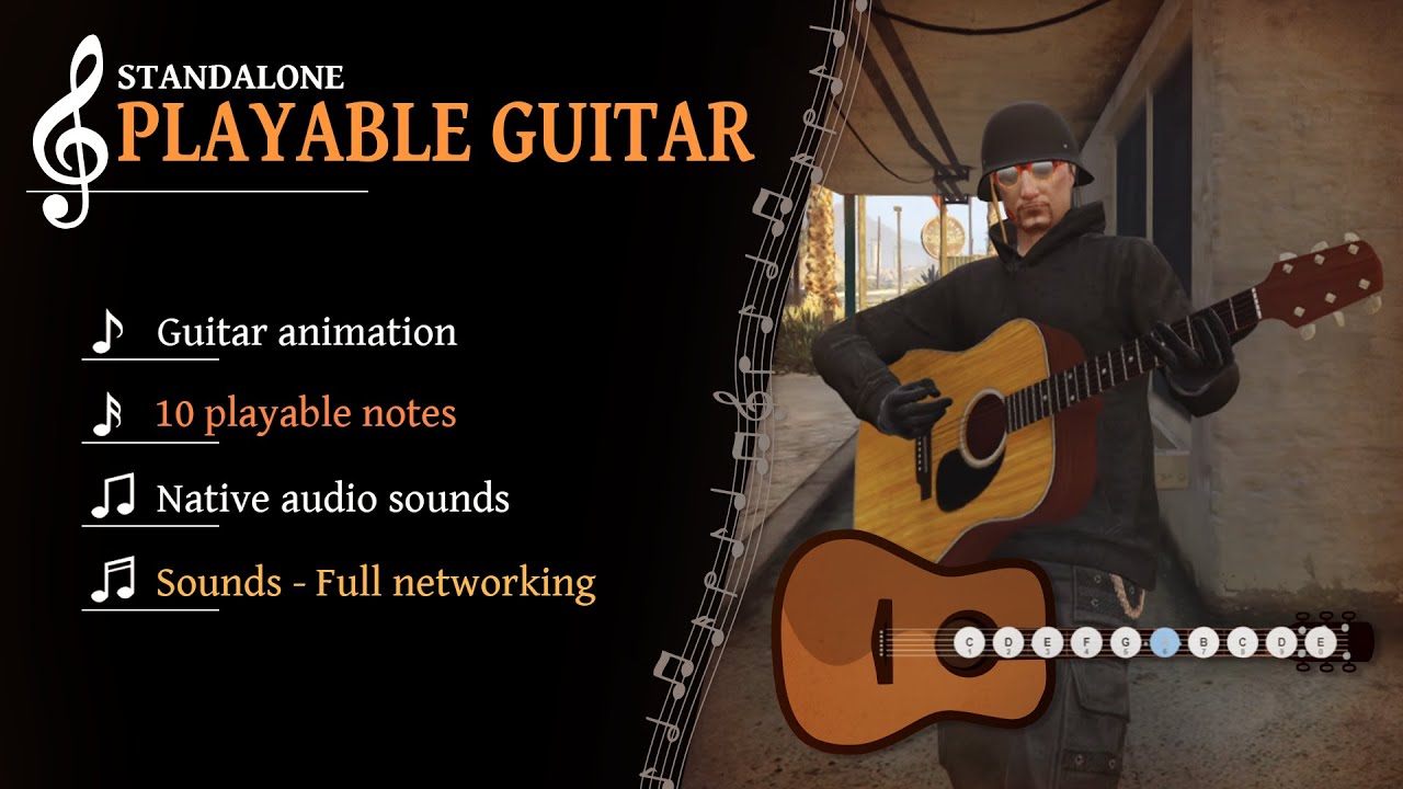 [STANDALONE] Playable Guitar Script - FiveM Releases - Cfx.re Community