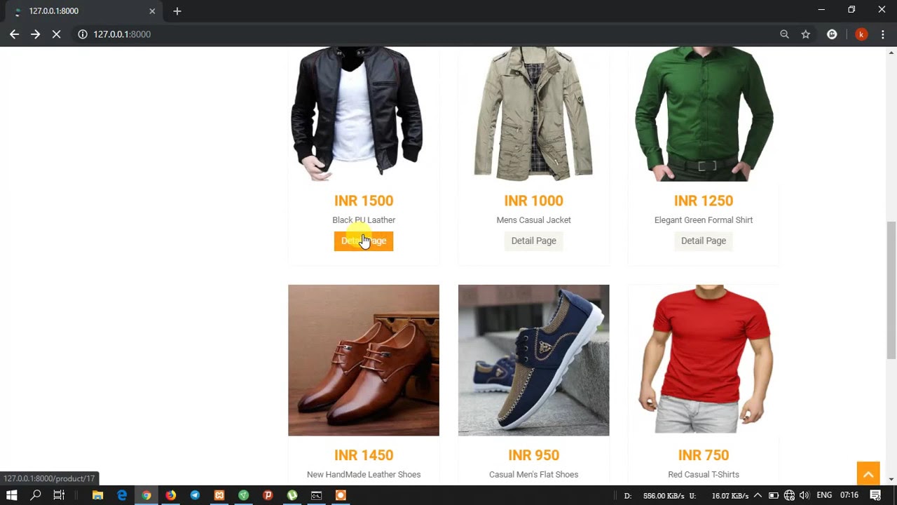 Laravel Ecommerce project