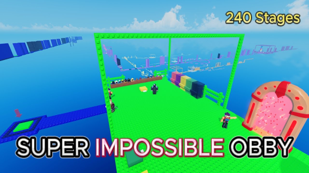 SUPER IMPOSSIBLE OBBY (ALL STAGES)