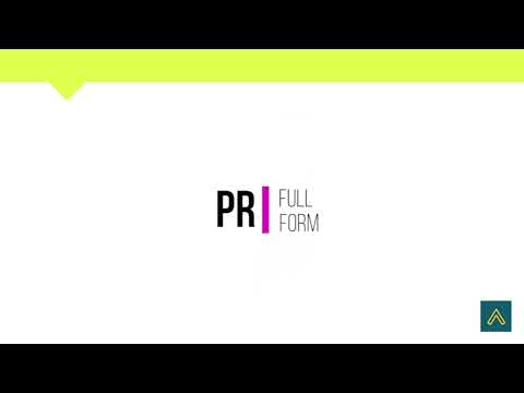 PR Full Form | SEO | Abbreviations