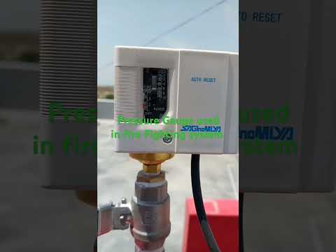 Pressure Gauge used in fire Fighting System #firefighters #fire #pressure #instrument