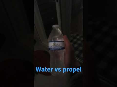 water vs propel