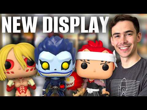 My NEW Anime Funko Pop Collection Display!