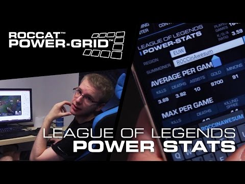 ROCCAT Power-Grid | Compare your League of Legends stats