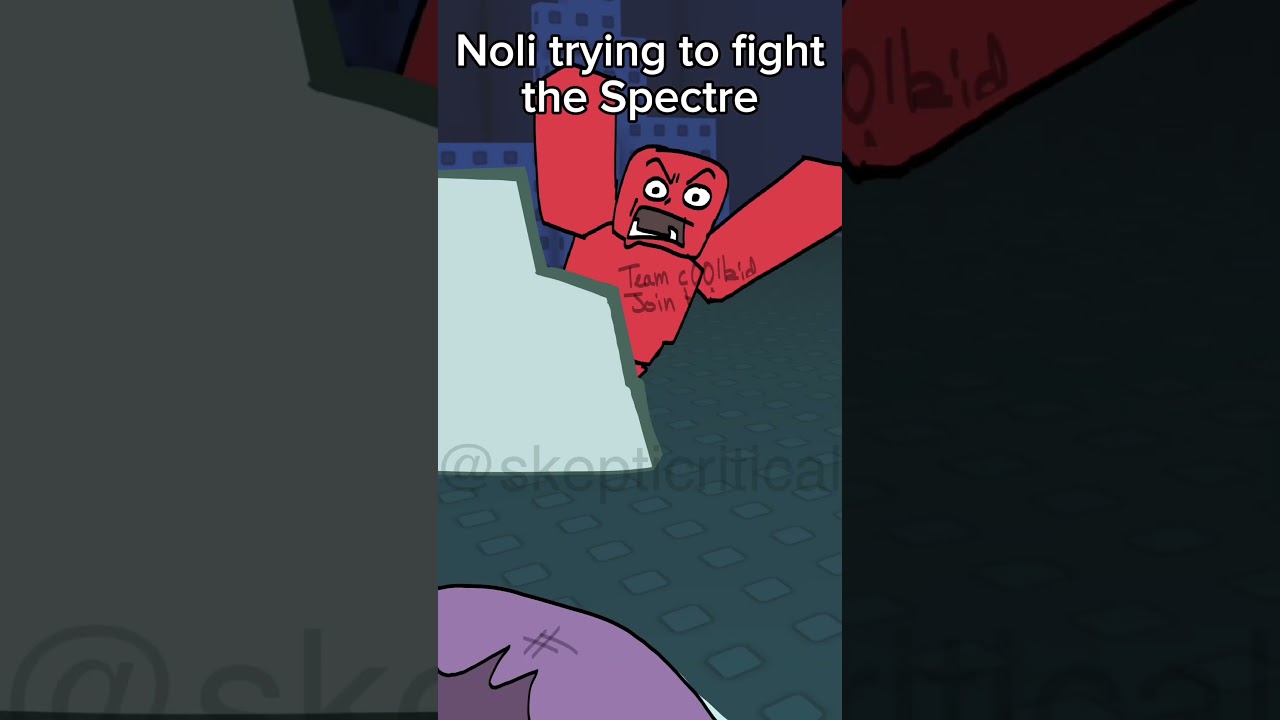 Noli vs spectre | forsaken animation #animationmeme #forsaken #animation #memes #roblox #funny #meme