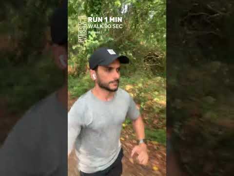 I’m following “NHS Couch to 5K” training program, which is a popular running program designed to
