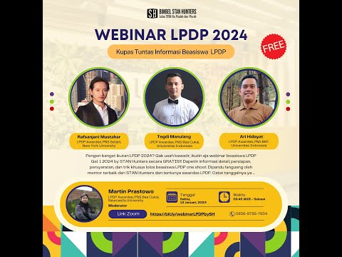 Webinar LPDP Tahap 1 2024 #lpdp #webinar