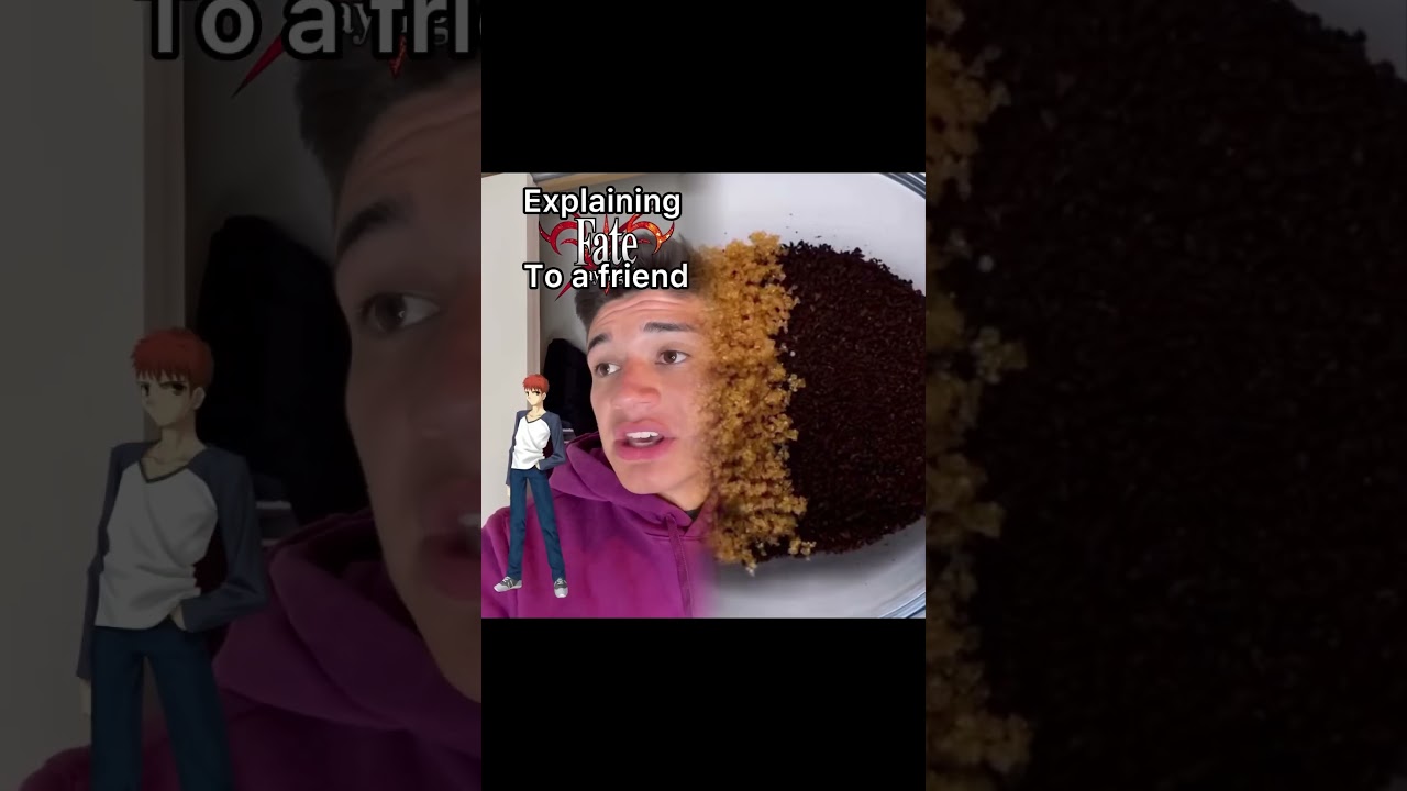 Explaining Fate to a Friend #senpapi #fatestaynight #anime #fate #archer #gaming
