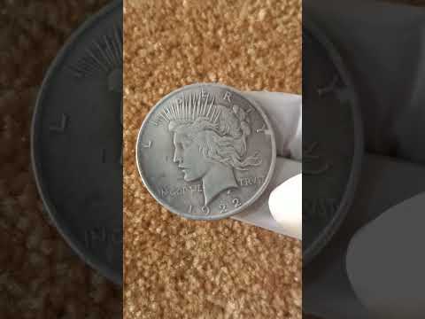 1922 Liberty One Dollar Coin Worth $92,000 โ Rare Peace Dollar Alert! #coins #coin #chicagocoin