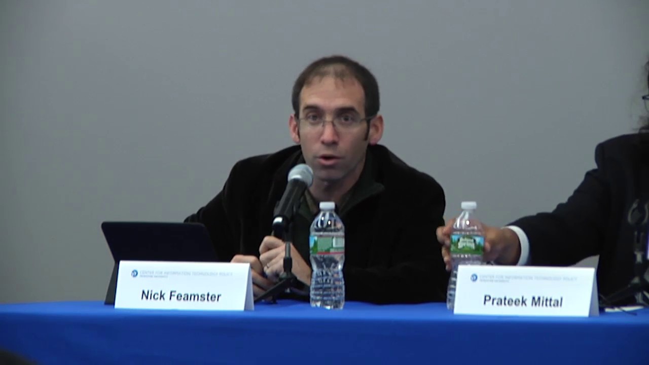 CITP Conference: Ethics of Computer Science Research - Panel 2: Ethics of Security Research