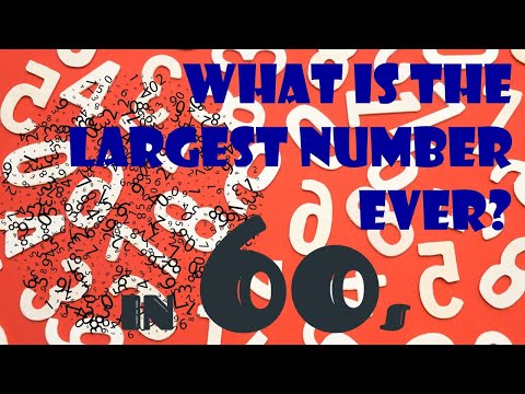 What is the largest number ever? | Origin of Google's name. | in 60 seconds