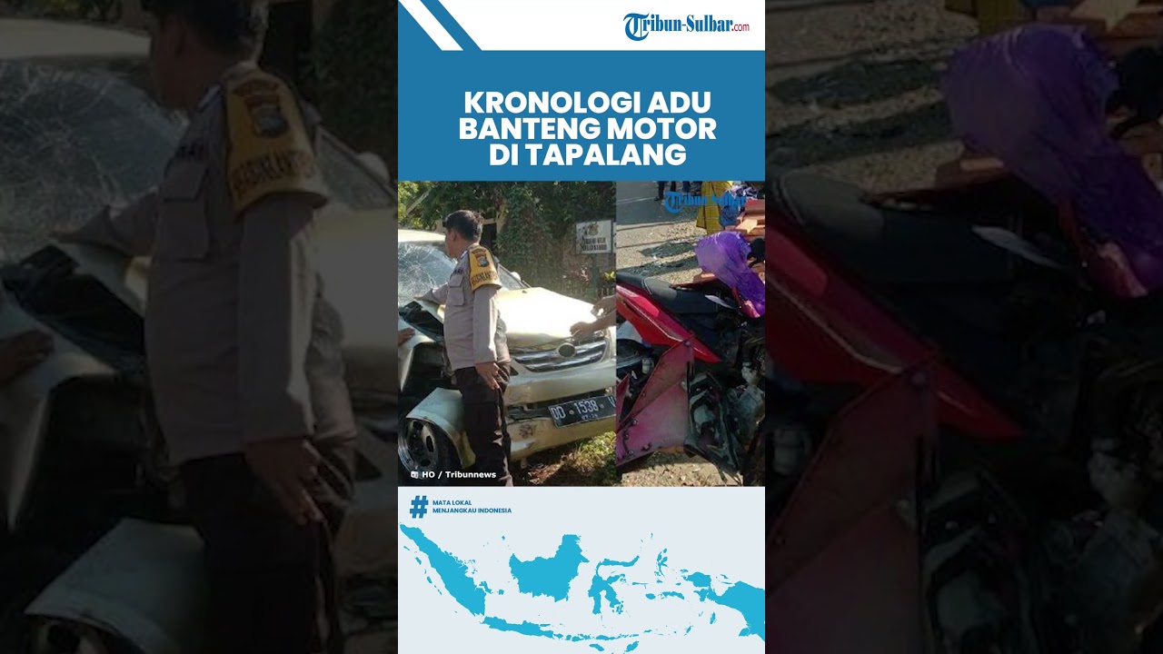 Kronologi Adu Banteng Motor Vs Mobil di Tapalang Mamuju, Ini Keterangan ... Kronologi Adu Banteng Motor Vs Mobil di Tapalang Mamuju, Ini Keterangan ...