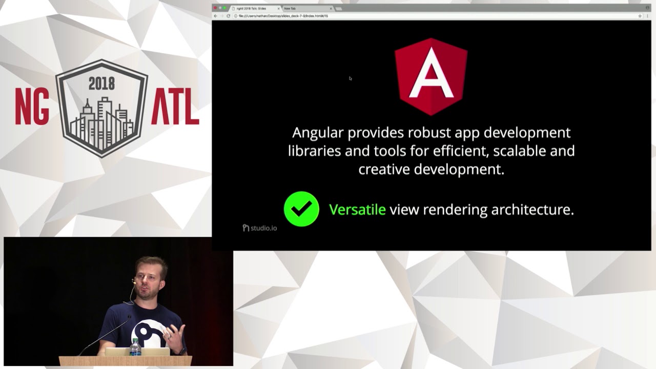 NativeScript and CodeSharing - Nathan Walker - ngAtlanta 2018