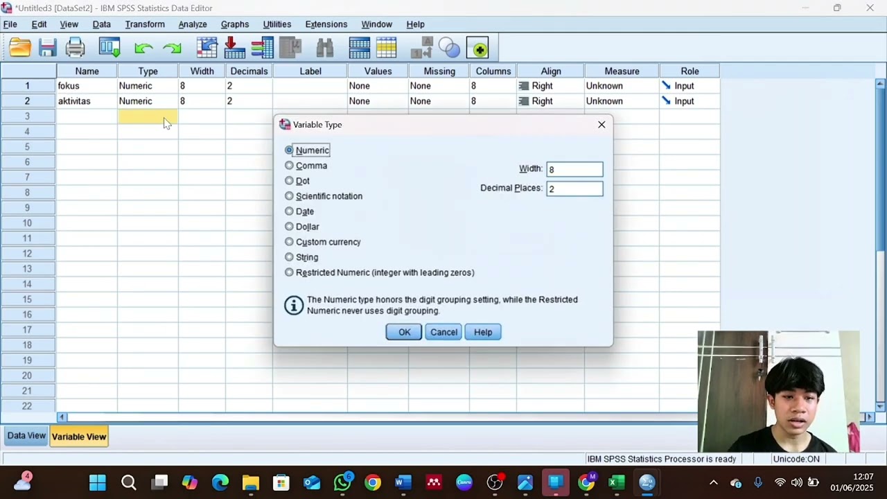 analisis uji T berpasangan dan uji Anova