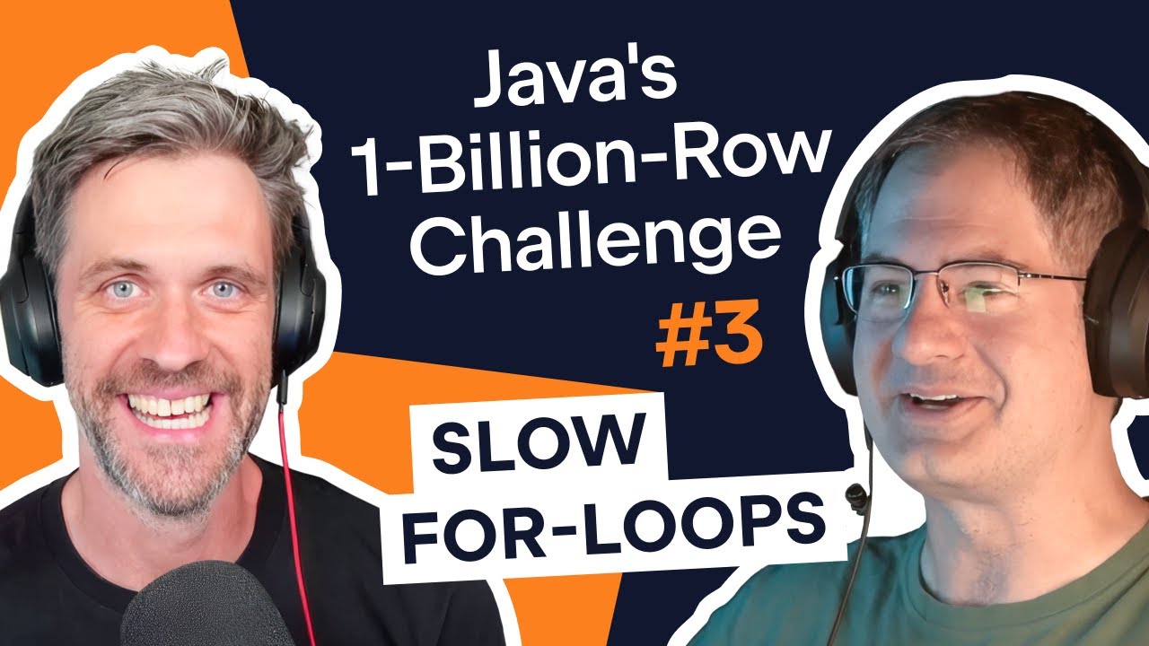 Slow For-Loops in Java's 1-Billion-Row Challenge (Ep. 3) | With @caseymuratori ​