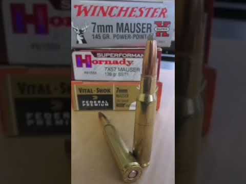 7x57 mauser cartridge