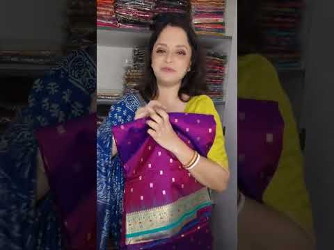 Paithani Katan Silk Sophistication | Whatsapp 9051774922 | Shipping Free #boutique #maheswari