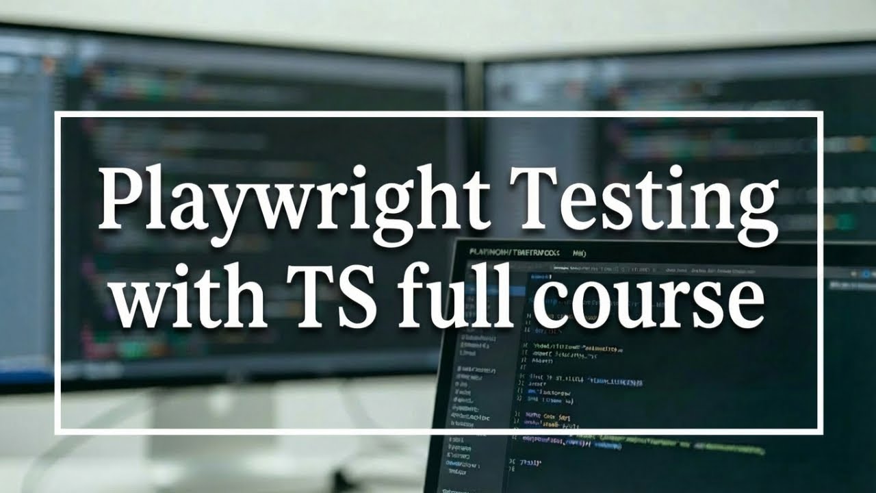 Full Course - Playwright Automation Testing With TypeScript In 6 Hours | Playwright Tutorial