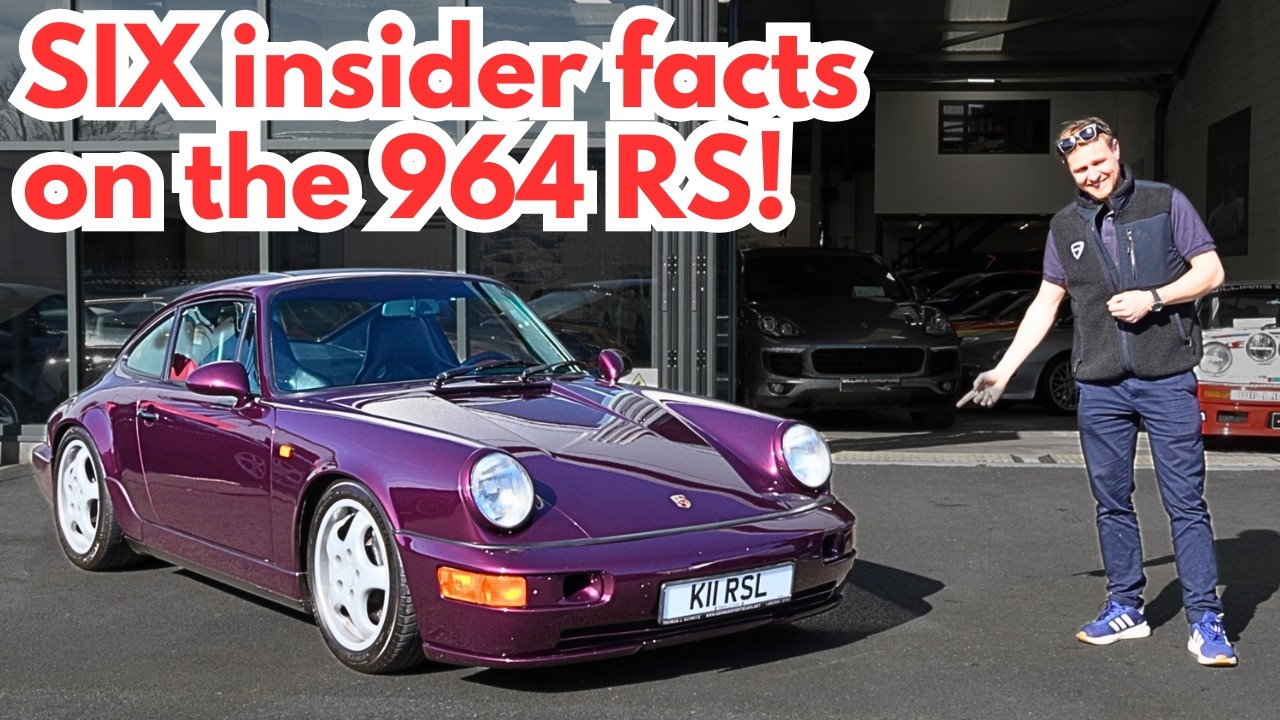 6 Things You Didn't Know About the Porsche 964 Carrera RS