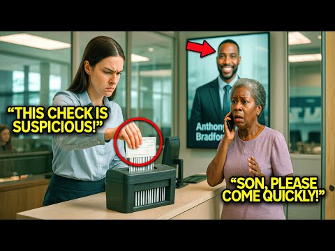 Bank Teller Shreds Black CEO Mother’s Check—Until, Her Son’s Face Appears on the Bank’s Ad Screen