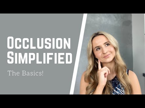 DENTAL OCCLUSION || Simplified - The Basics for Dental School