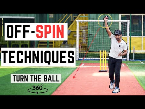 How to bowl OFF-SPIN | Turn the ball Like a PRO | Techniques & drills