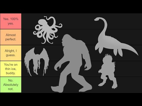 RANKING THE MOST POPULAR CRYPTIDS