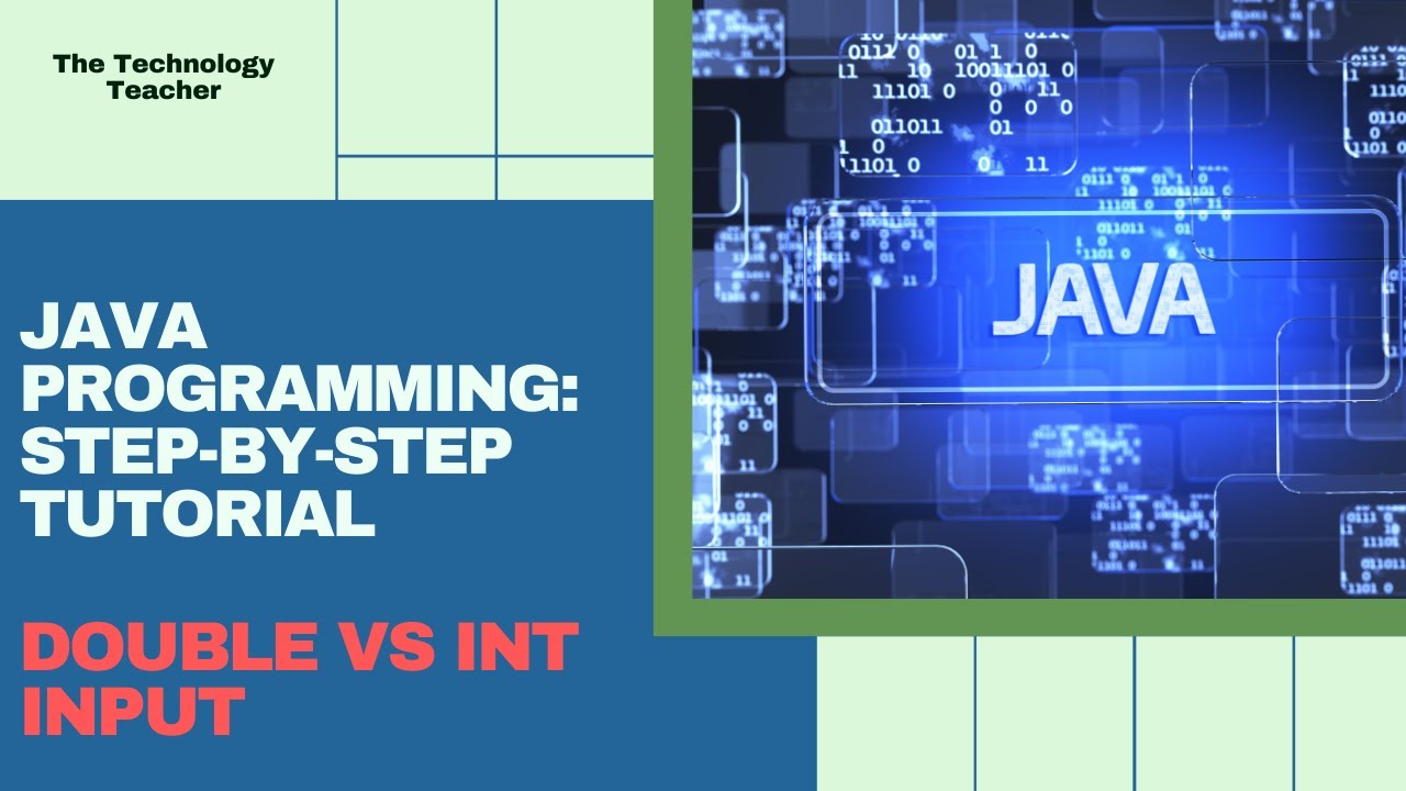 Java Tutorial: Double and Int Inputs