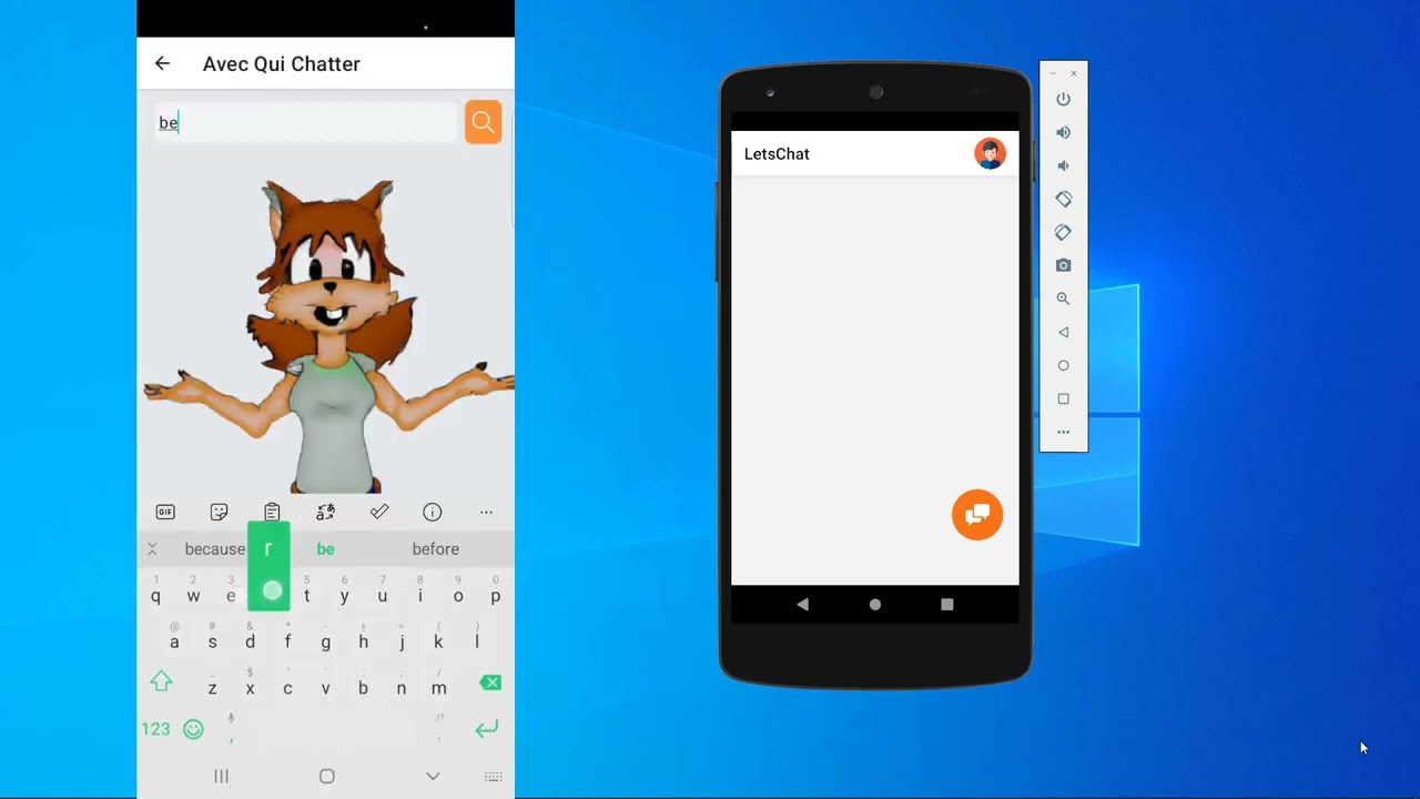 React Native Expo and Firebase Chat Application