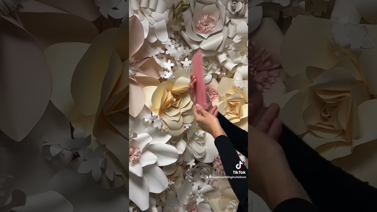 REAL Dried Flowers✨ Luxe Floral Invitations