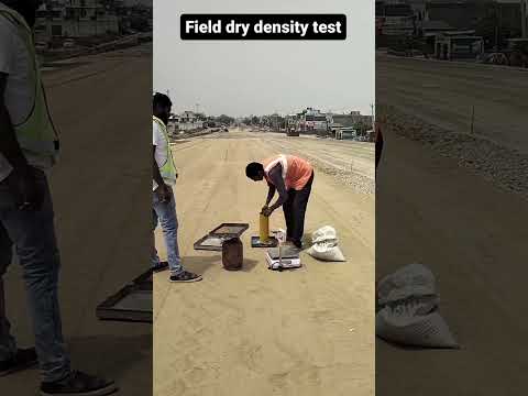 field dry density test #viralshort #brickwork #civilengineering #constructionmaterial #physic #math