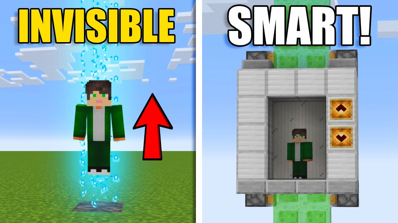 10 BEST Ways to Make an Elevator! [Minecraft] 2023 - Minecraft Builders