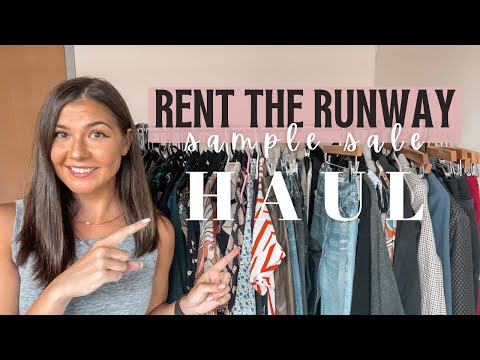 Rent the Runway Sample Sale Haul! What I Bought to Resell on Poshmark and eBay