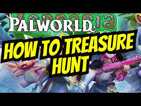 HOW TO TREASURE HUNT IN PALWORLD! TUTORIAL