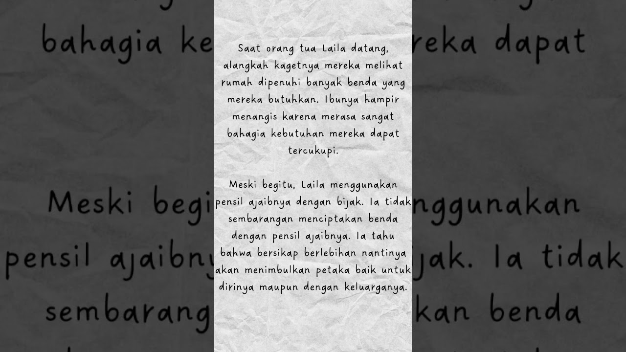 cerita Fantasi PENSIL AJAIB bagian terakhir#ayomembaca #cerpen #ceritapendek