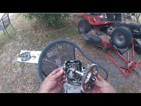 Craftsman mower camshaft replacement