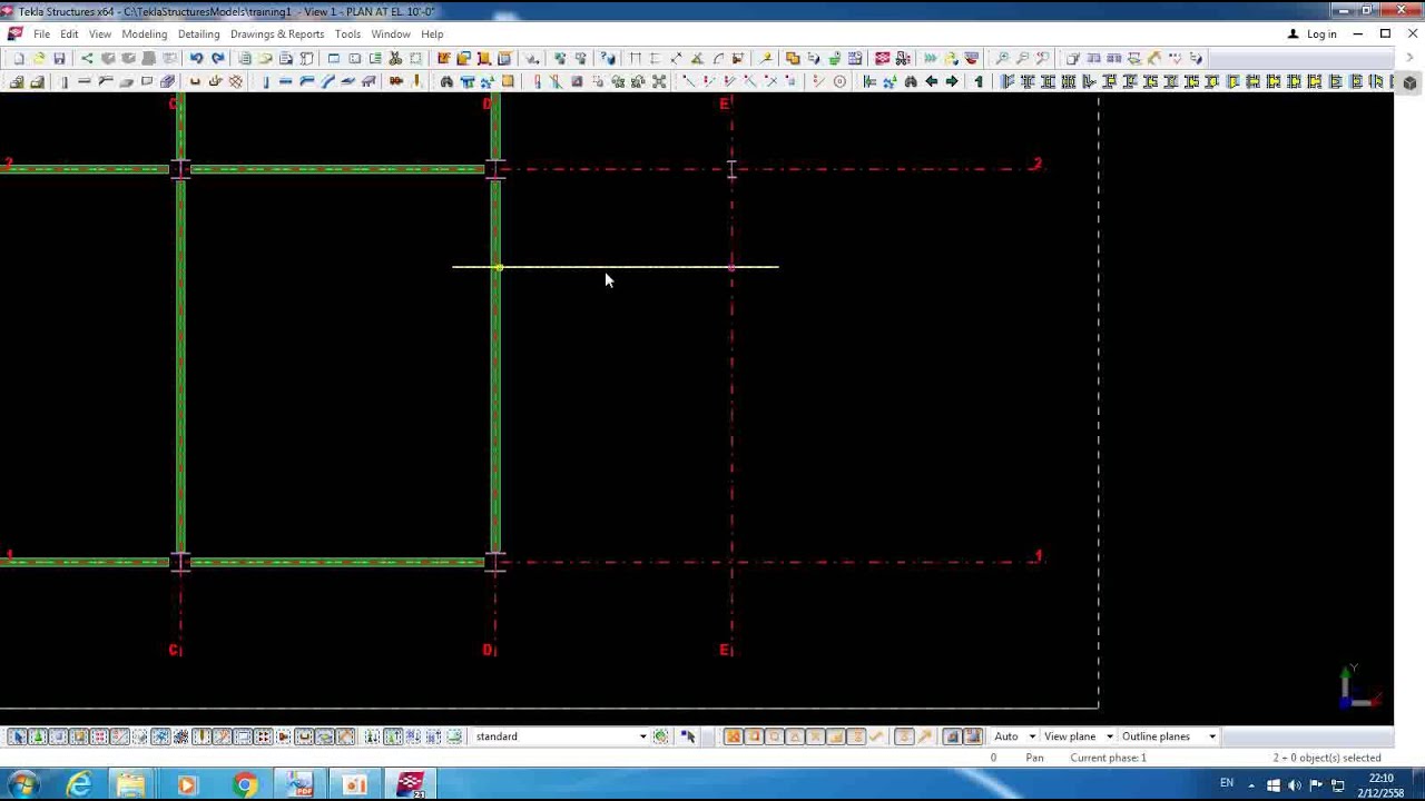 Tekla 7 Snap and Point Creation