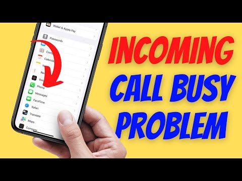 Incoming Call Busy Problem - iPhone