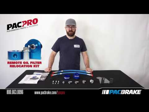 PacPro Remote Oil Filter Relocation Install