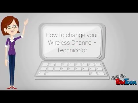 How to change the Wireless Channel - Technicolor