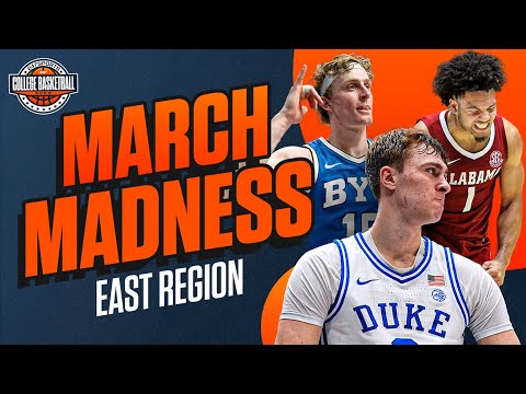March Madness 2025 Predictions + Analysis - East Region 🏀 | NCAA Tournament