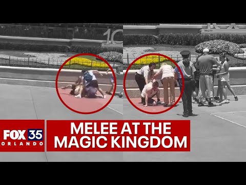 2 families throw punches in all out brawl at Walt Disney World's Magic Kingdom over photo op