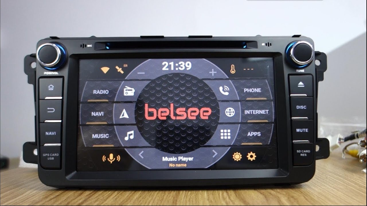 Belsee Octa Core Android 8.0 Car CD DVD Player Entertainment System Mazda CX-9 CX 9 2007-2016