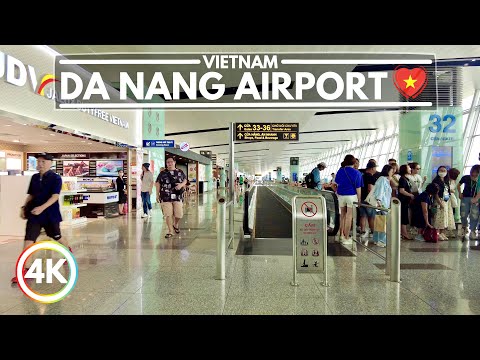 A Walking Tour of Hanoi International Airport in Vietnam - 4K