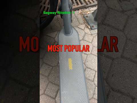 Science says this is the most popular electric scooter on college campus